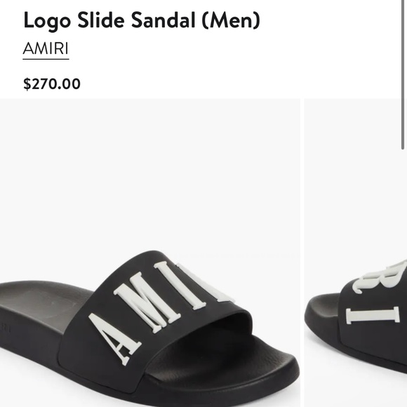 AMIRI | Shoes | Amiri Mens Slides | Poshmark
